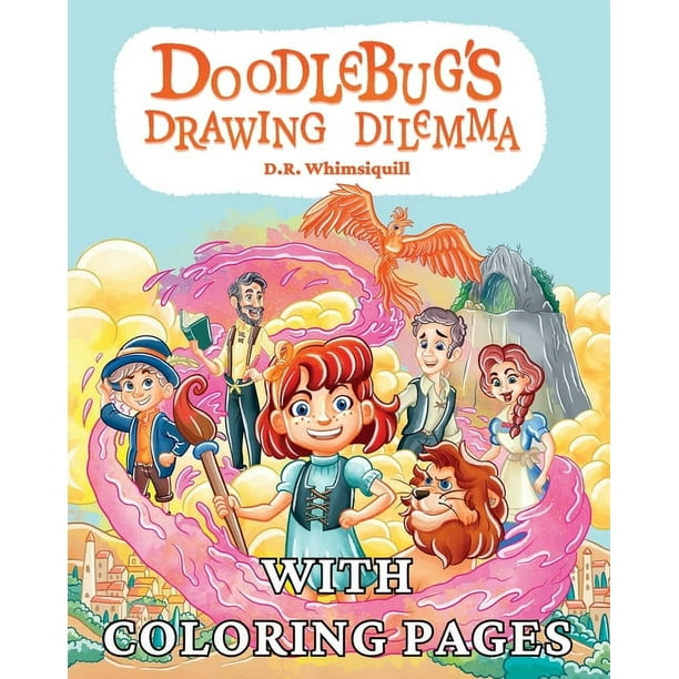 Doodlebug's Drawing Dilemma: With Coloring Pages (Paperback) - Walmart ...