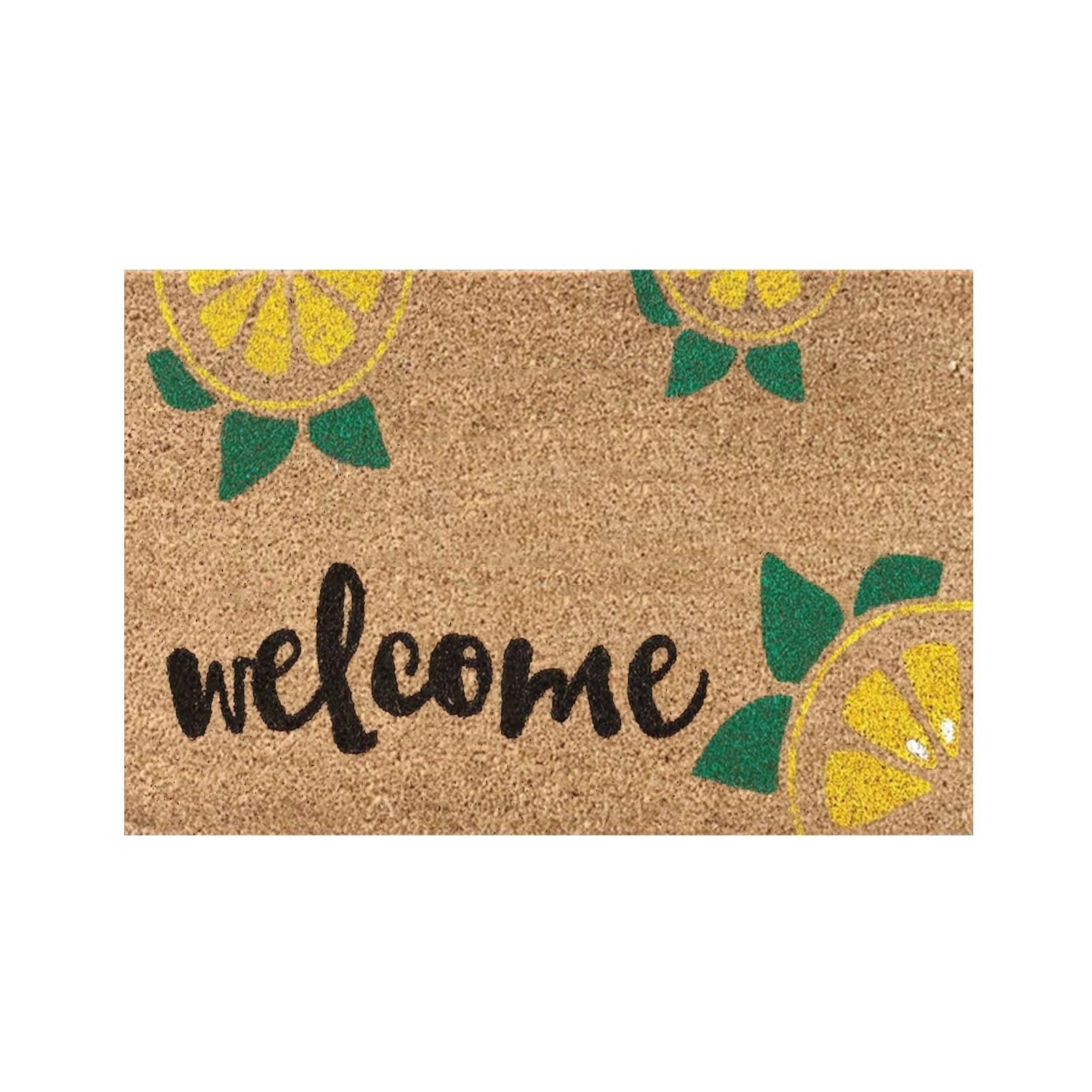 Dooemats Coir Door Mats Waterproof Floor Mats Spring Summer Door Mat ...
