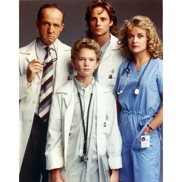 Doogie Howser Cast Portrait in Uniforms Photo Print (24 x 30) - Walmart.com