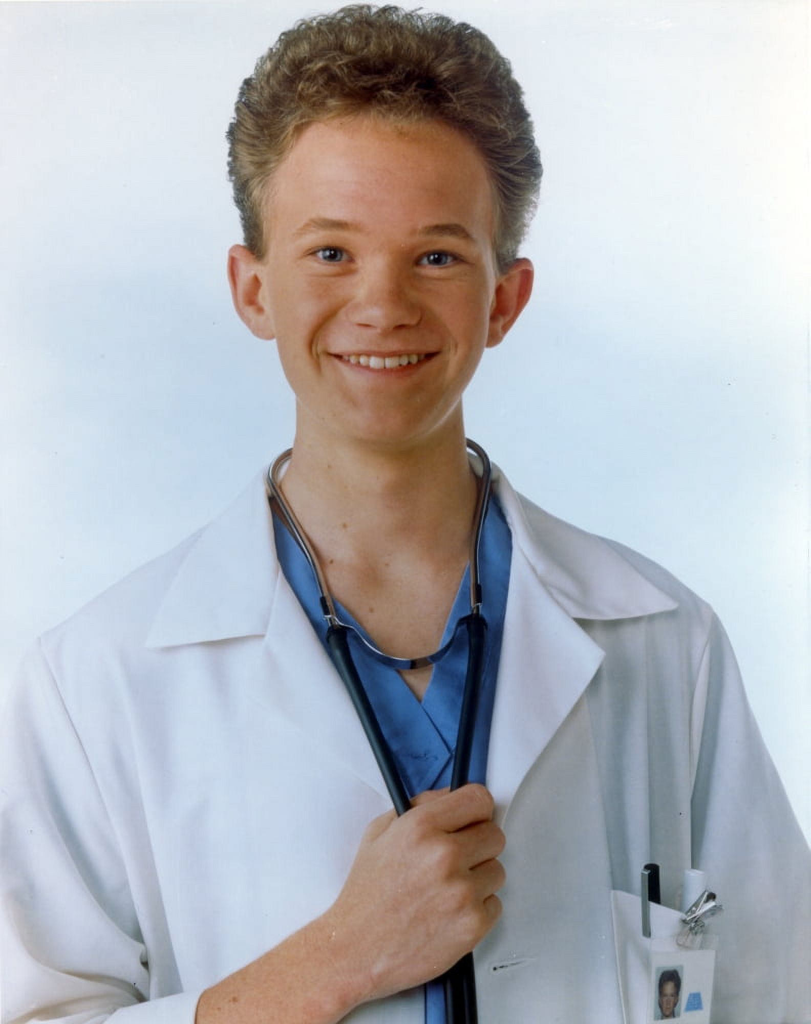 Doogie Howser wearing White Coat Portrait Photo Print (24 x 30 ...