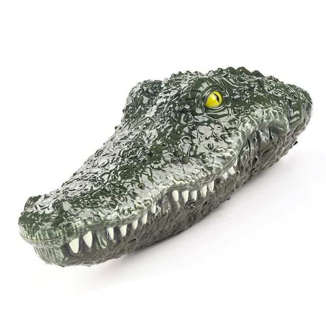 Doohickey Remote Control Alligator Head Boat for Kids, Adults - Perfect ...
