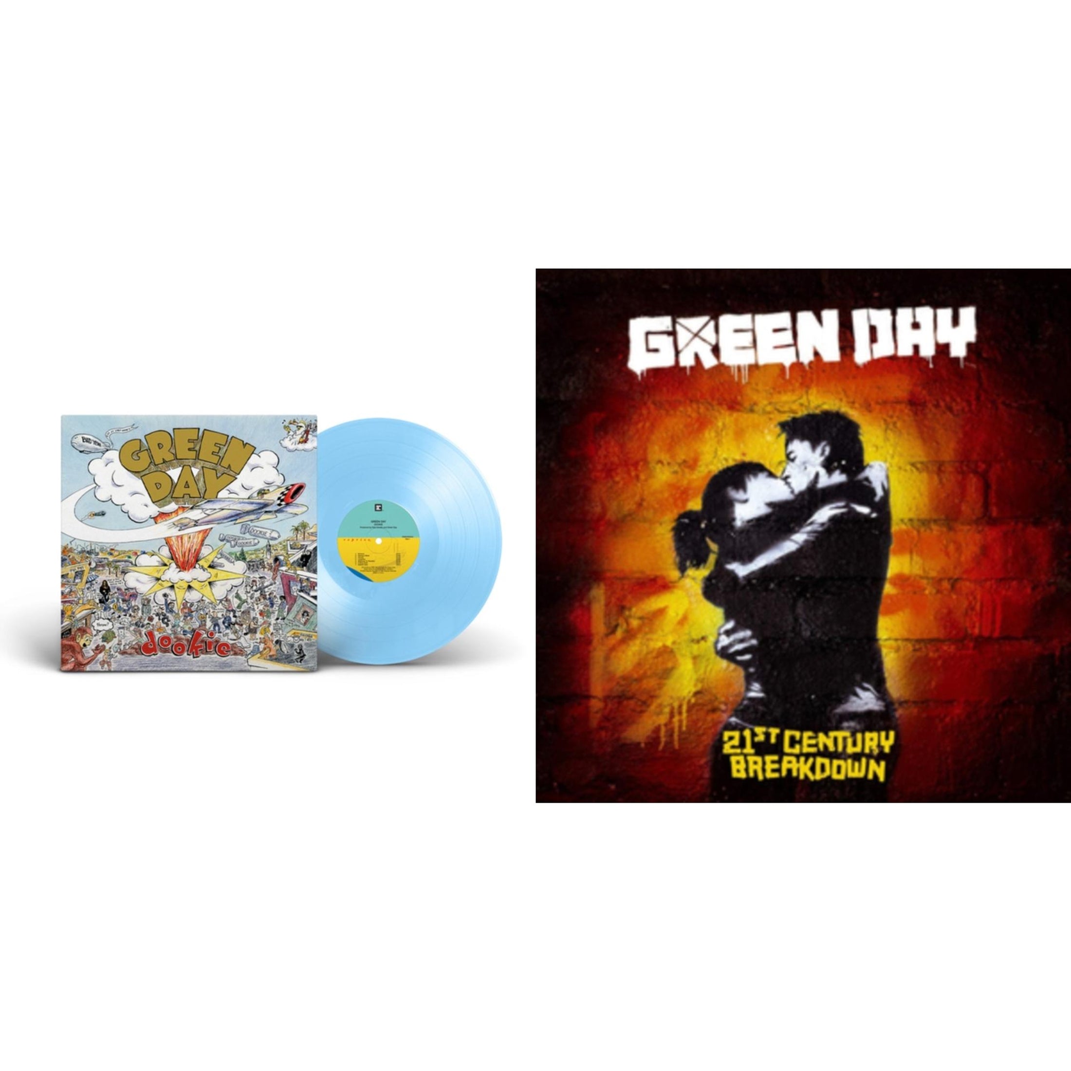 Dookie (X) (Baby Blue LP Vinyl) & 21St Century Breakdown - Walmart.com
