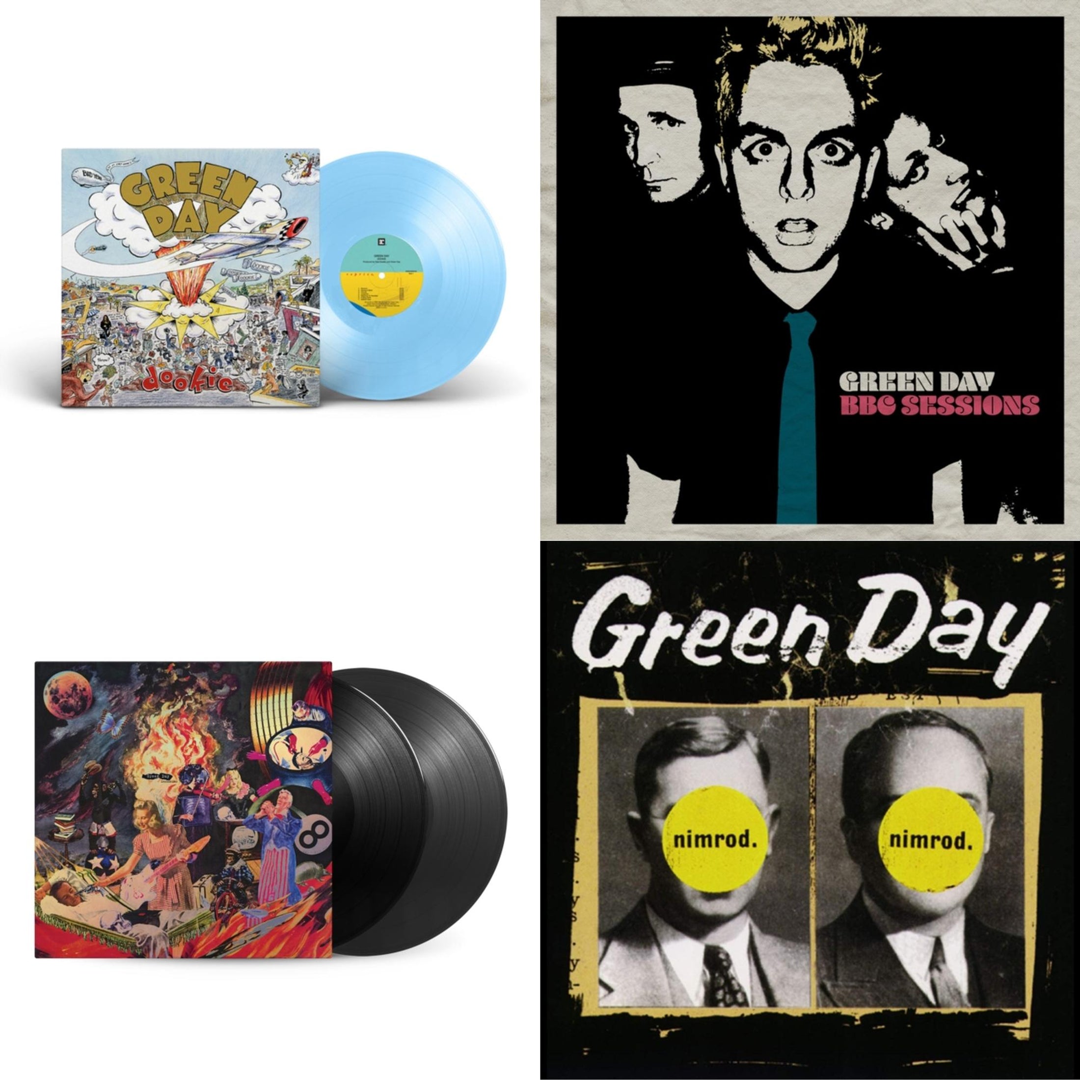 Dookie (X) (Baby Blue LP Vinyl) & Bbc Sessions (X) (2LP) & Insomniac ...