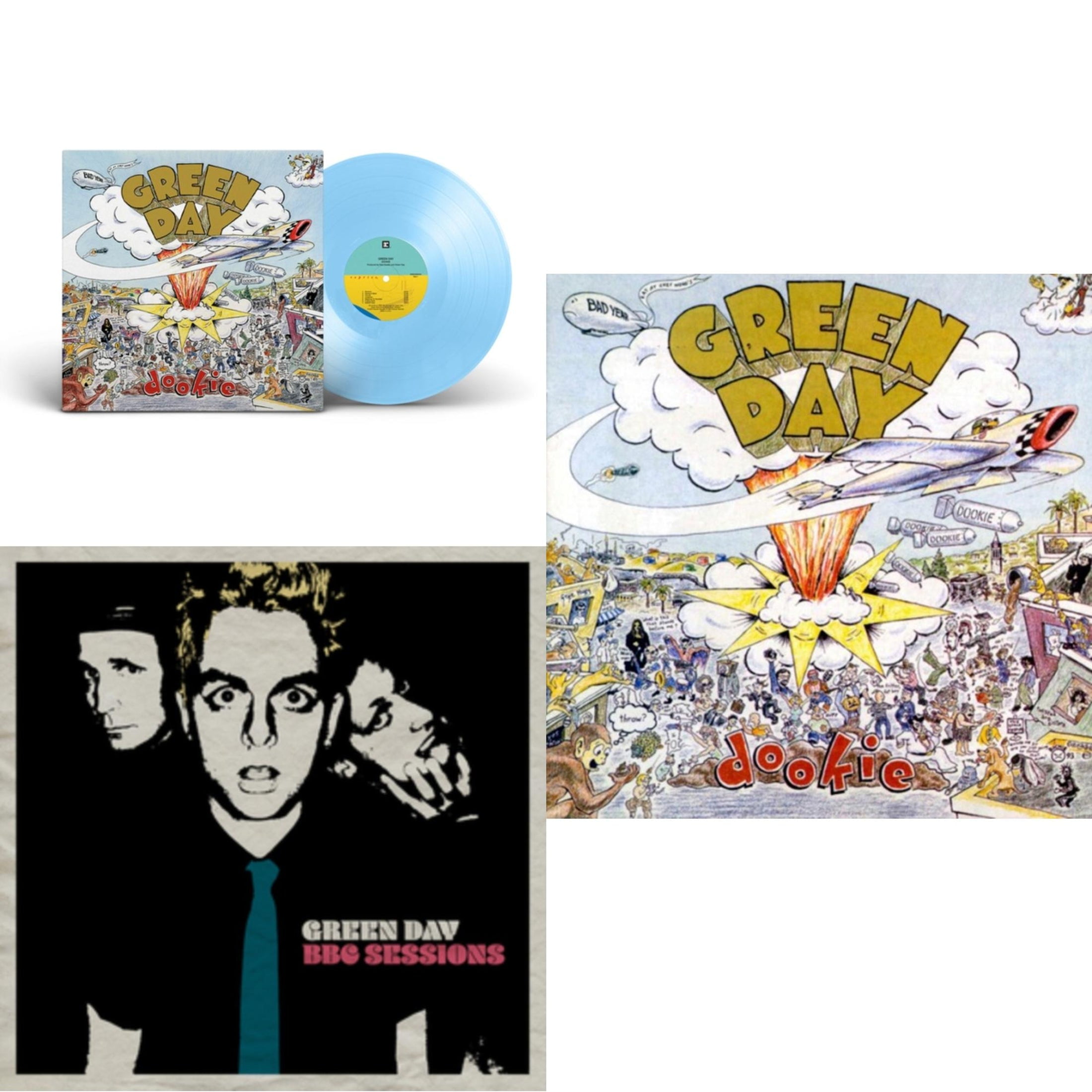 Dookie (X) (Baby Blue LP Vinyl) & Bbc Sessions (X) (2LP/Milky Clear ...