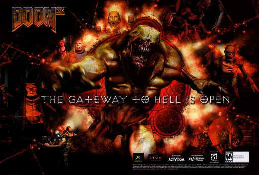 Doom 3 - movie POSTER (Style A) (27" x 40") (2004) - Walmart.com