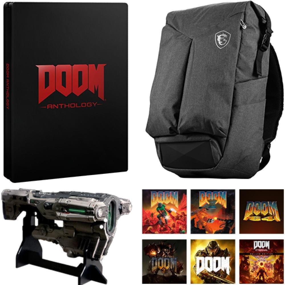 Doom Anthology Xbox + MSI Air Gaming Backpack Grey - Walmart.com