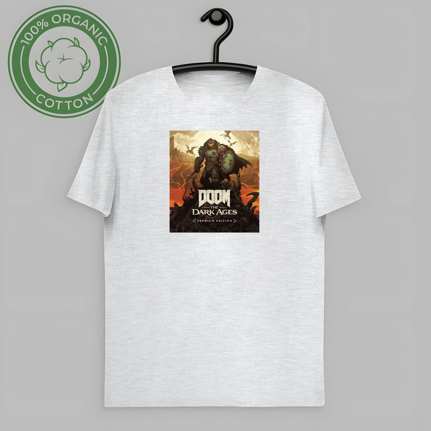 Doom Dark Ages Video Game Slayer Demon Hell Graphic Tee Shirt Style Tee ...