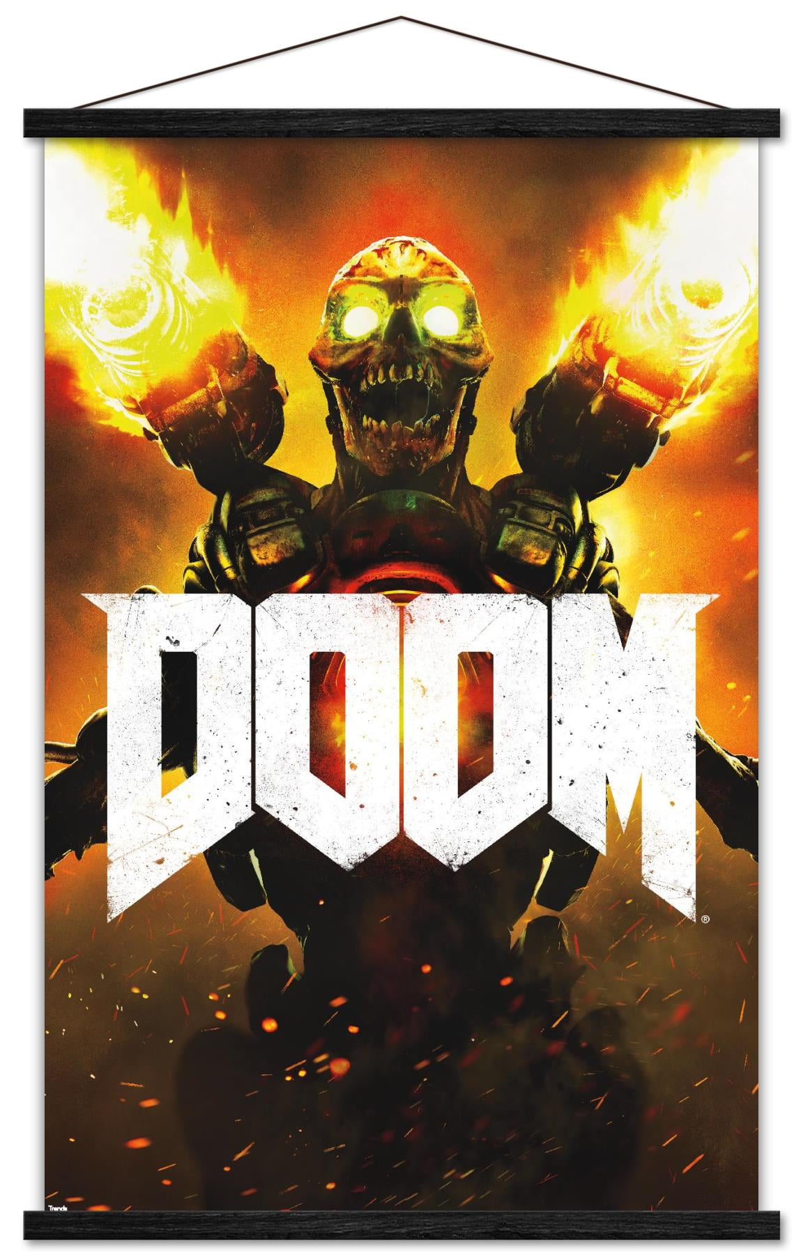 Doom - Revenant Wall Poster with Magnetic Frame, 22.375" x 34 ...