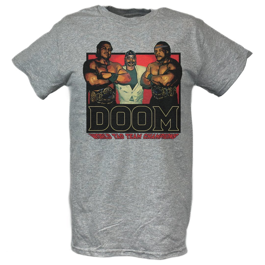 Doom WWF Tag Team Champions Ron Simmons Butch Reed T-shirt - Walmart.com