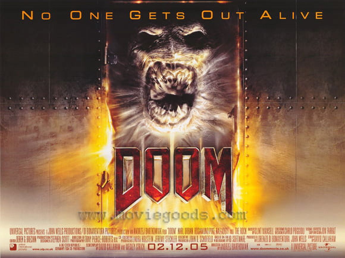 Doom - movie POSTER (Style E) (11" x 17") (2005) - Walmart.com