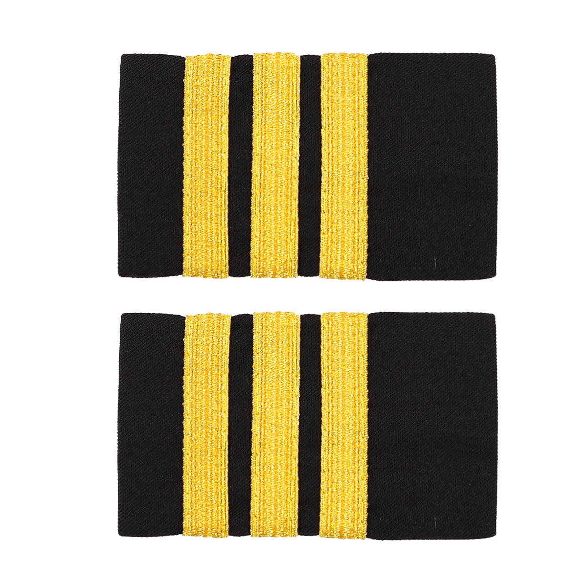 Doomiva 1 Pair Professional Pilot Uniform Epaulets Shoulder Boards ...