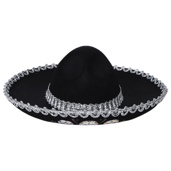 Doomiva Adults Kids Mexican Sombrero Hats Summer Sun Hat Fancy Dress ...