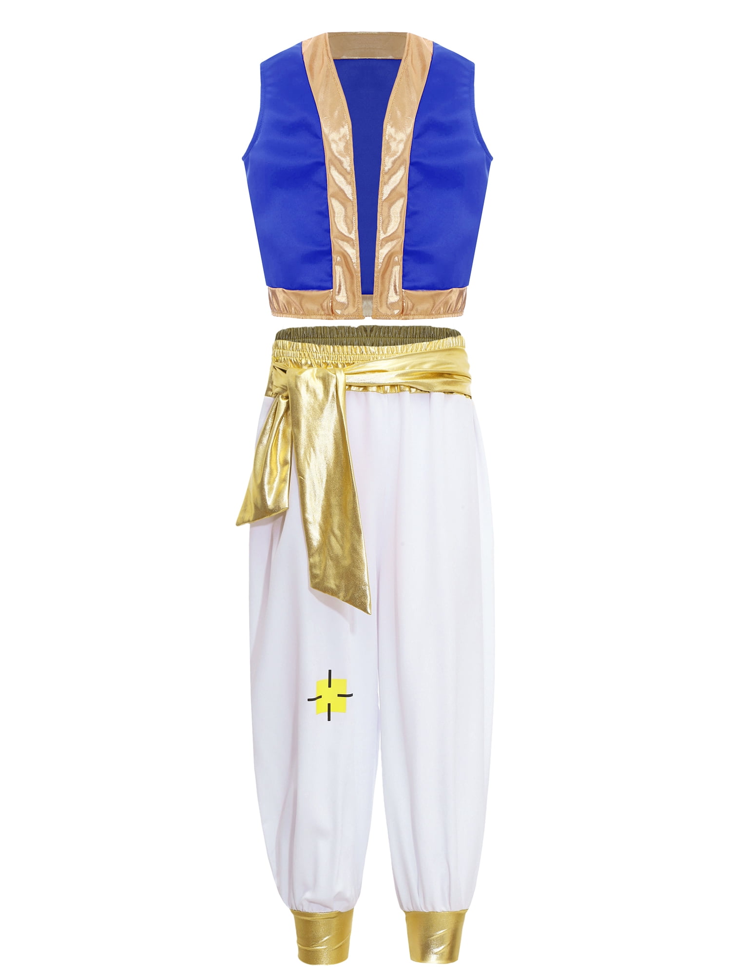 Doomiva Boys Arabian Prince Costume Kids Dress Up Halloween Cosplay ...