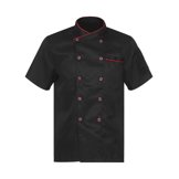Red Kap Women's Ten Pearl Button Chef Coat - Walmart.com