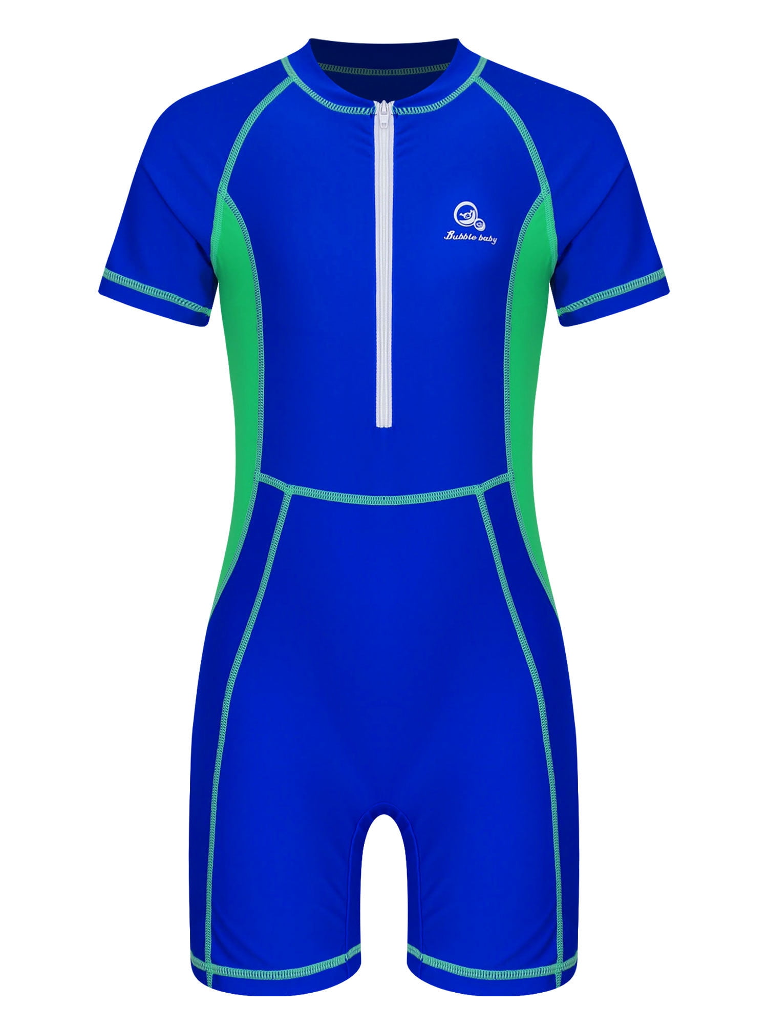 Doomiva Child Boys Girls One Piece Boyleg Swimsuits Short Sleeve Rash ...