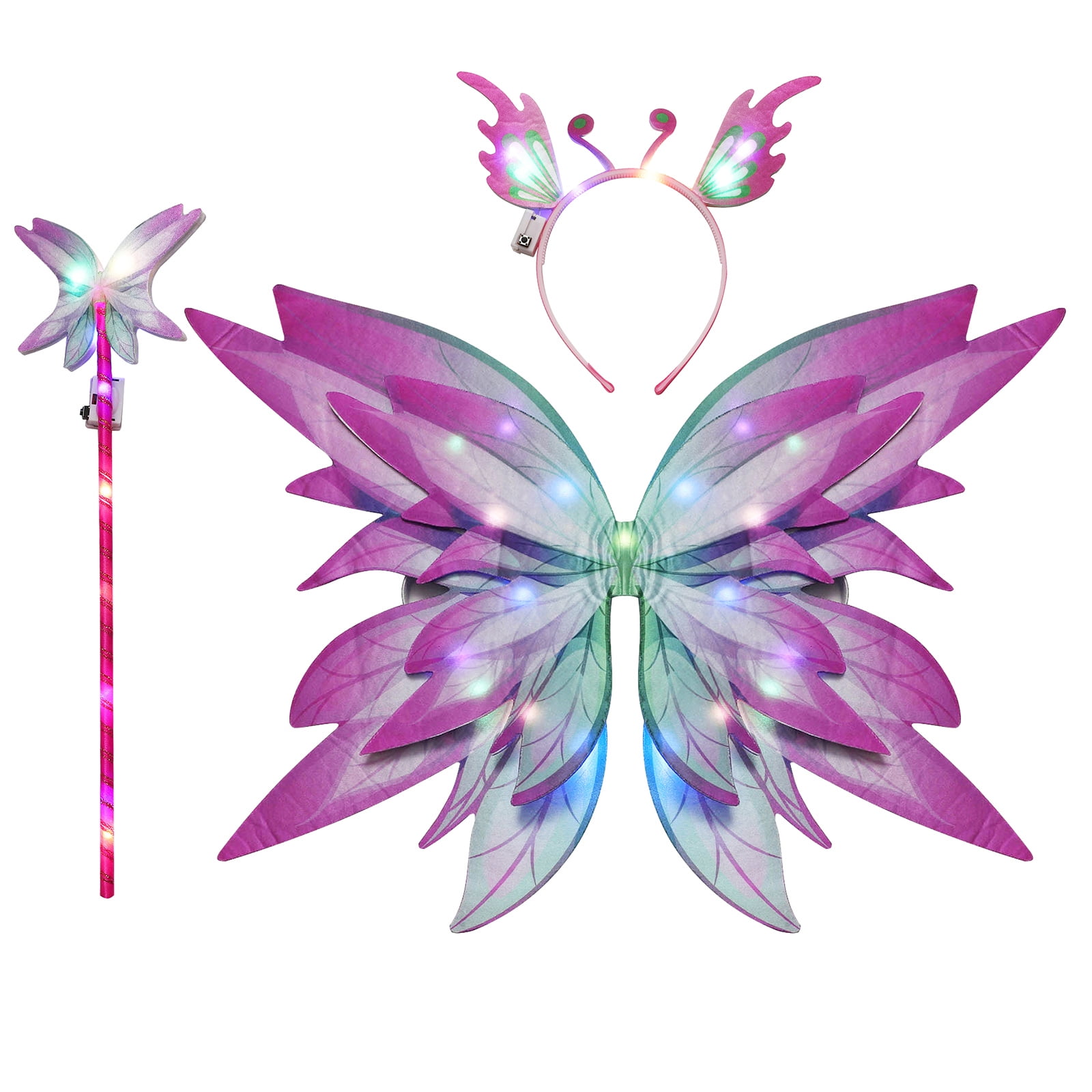 Doomiva Children Fairy Wings Halloween Carnival Angel Wings Princess ...