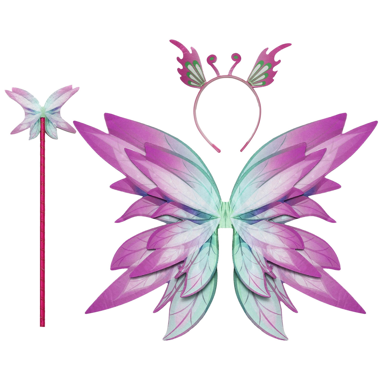 Doomiva Children Fairy Wings Halloween Carnival Angel Wings Princess ...