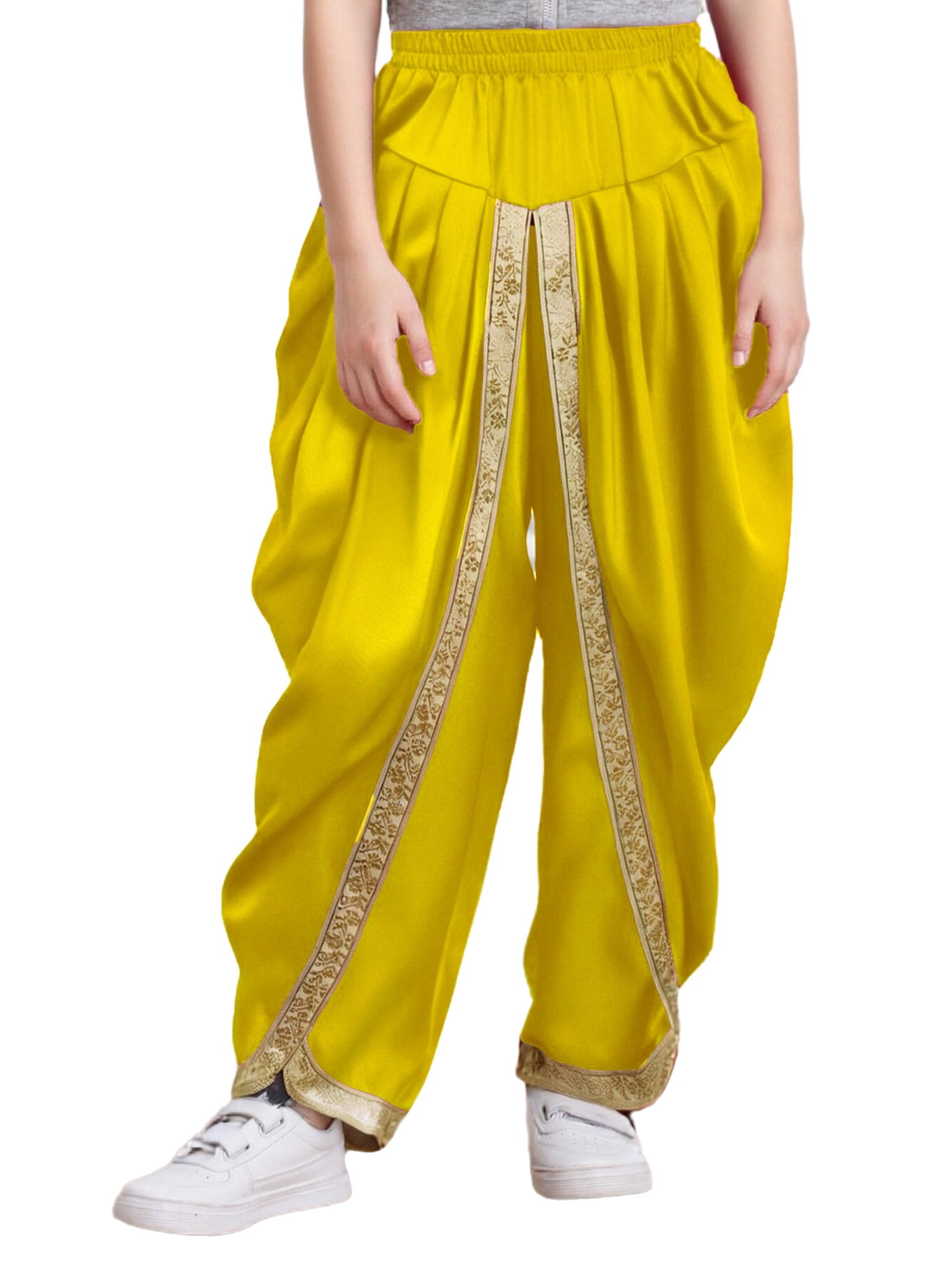 Doomiva Kids Boys Satin Dhoti Pants India Hippie Dance Harem Trousers ...