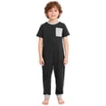 Doomiva Kids Girls Boys Autism Sensory Anti-strip Jumpsuit Short Sleeve ...