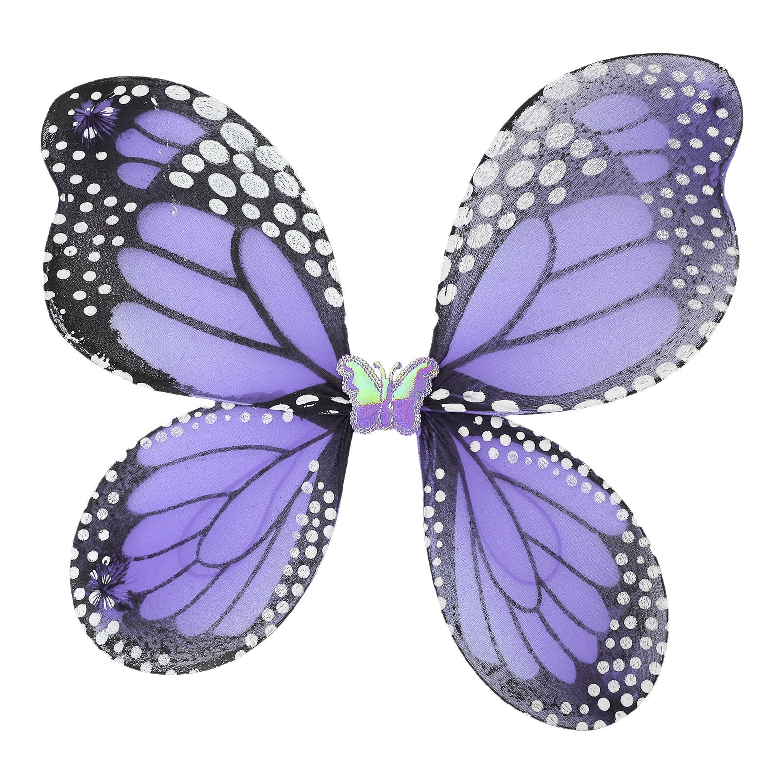 Doomiva Kids Girls Butterfly Fairy Wings Shiny Princess Wings with ...