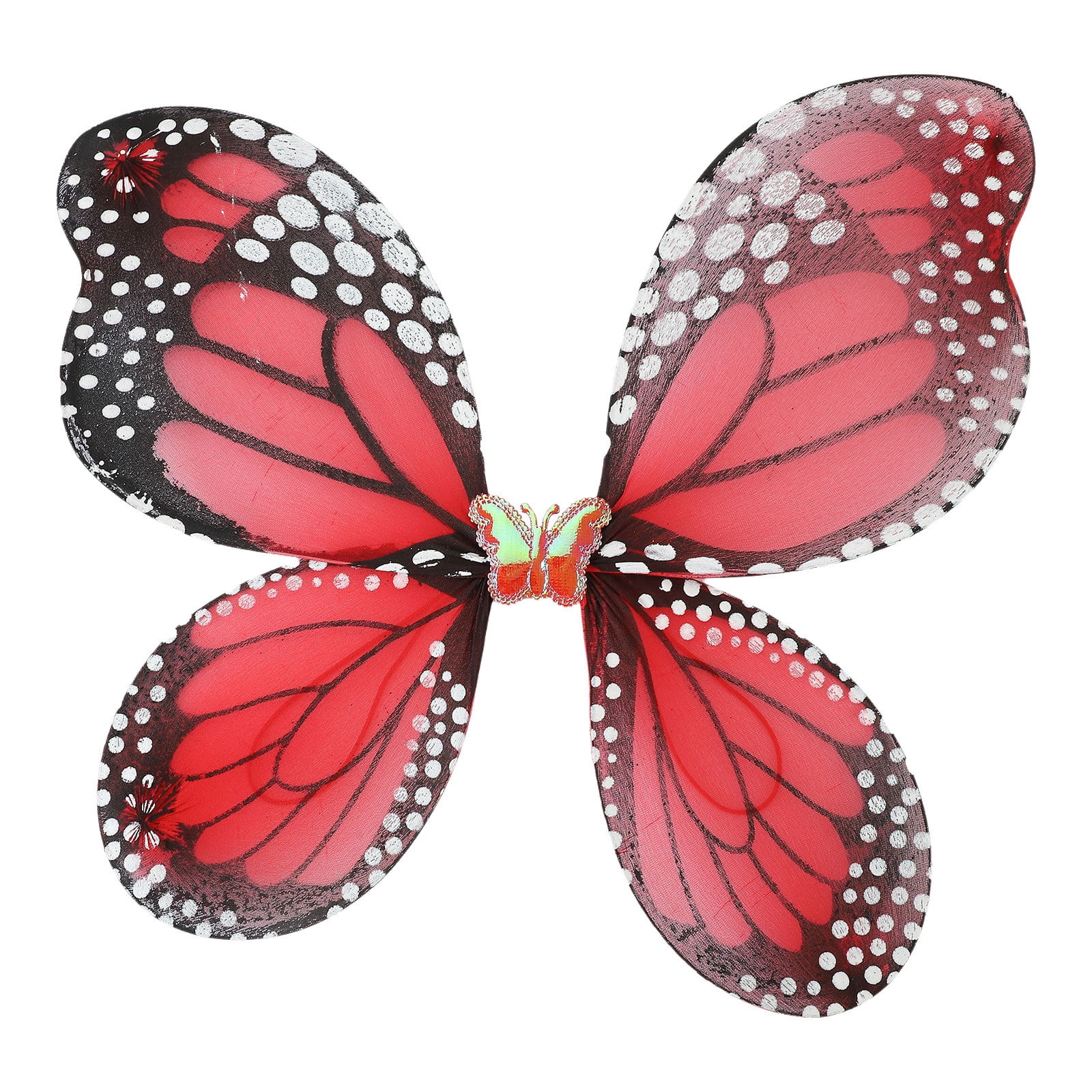 Doomiva Kids Girls Butterfly Fairy Wings Shiny Princess Wings with ...