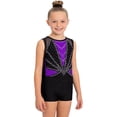 Doomiva Kids Sleeveless Gymnastics Leotard with Shorts Sets for ...