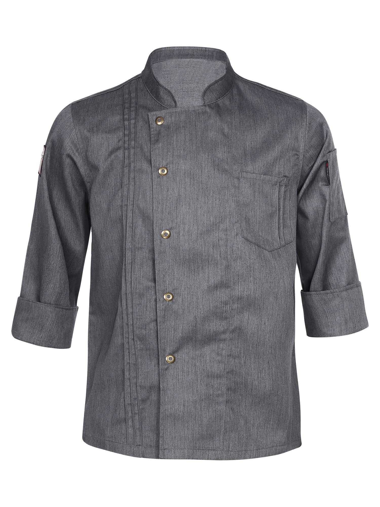 Doomiva Men Women Chef Coat Short&Long Sleeve Chef Jacket Kitchen ...