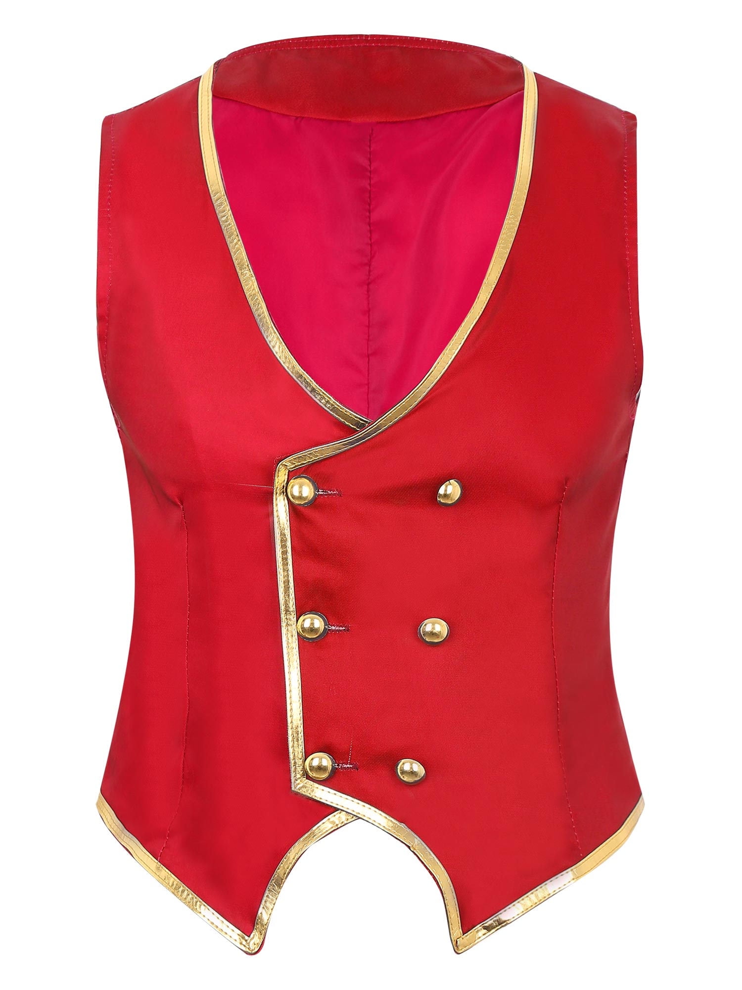 Doomiva Mens Halloween Magician Wizard Circus Showman Suit Jacket Vest ...