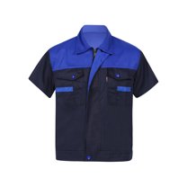 First Class 100% Polyester Long Sleeve Zippered Uniform Shirt - Walmart.com