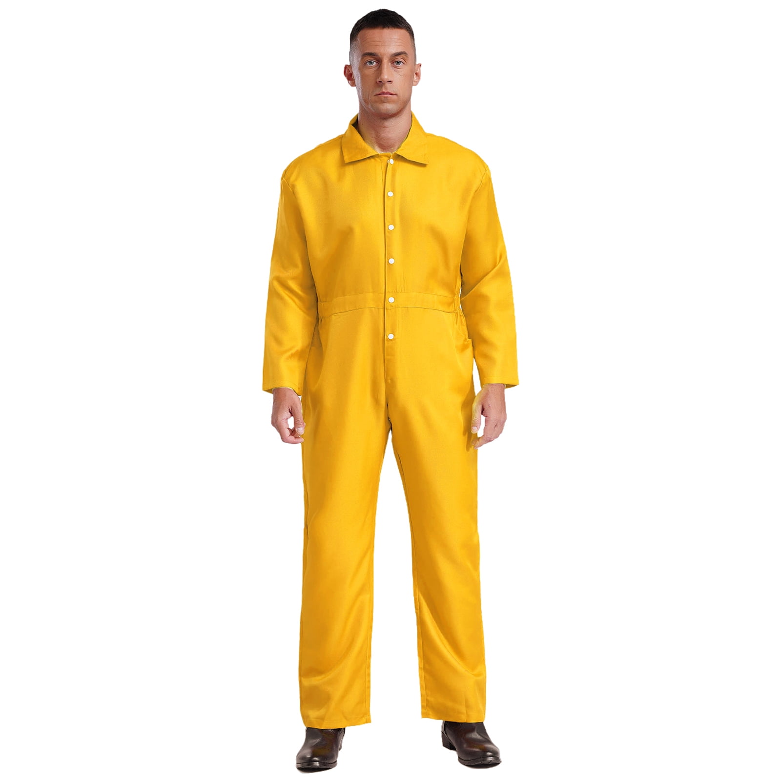 Doomiva Mens Wear Resistant Overall Work Coveralls Boiler Suit ...