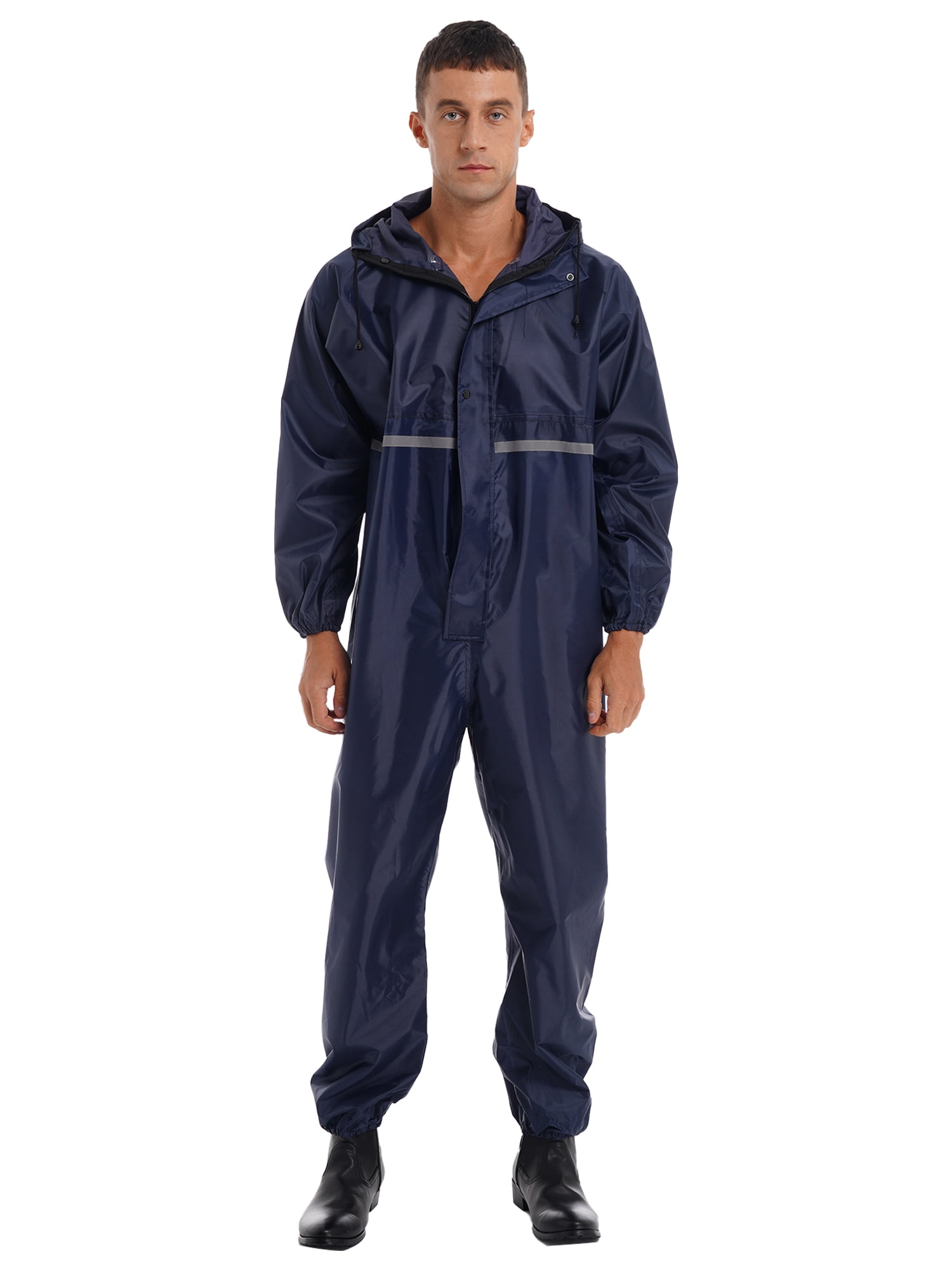 Doomiva Motorcycle Rain Suit For Men&Women One Piece Waterproof ...