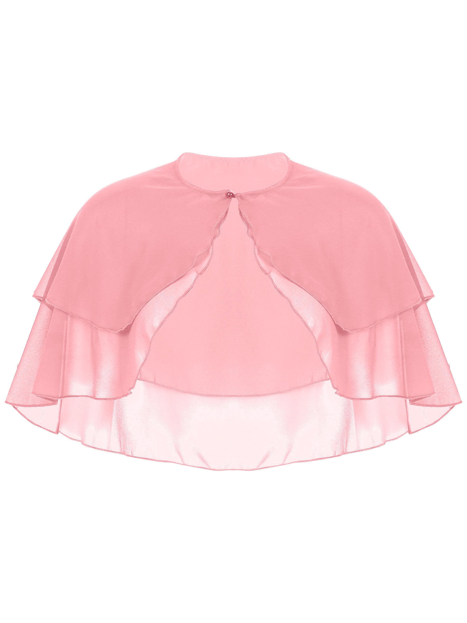 Doomiva Women's 2-Layer Shawl Cape Cropped Cardigans Jackets Short ...