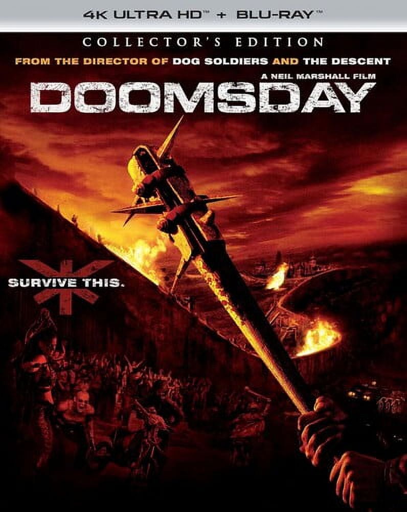 Doomsday (Collector's Edition) (4K Ultra HD), Shout Factory, Horror ...