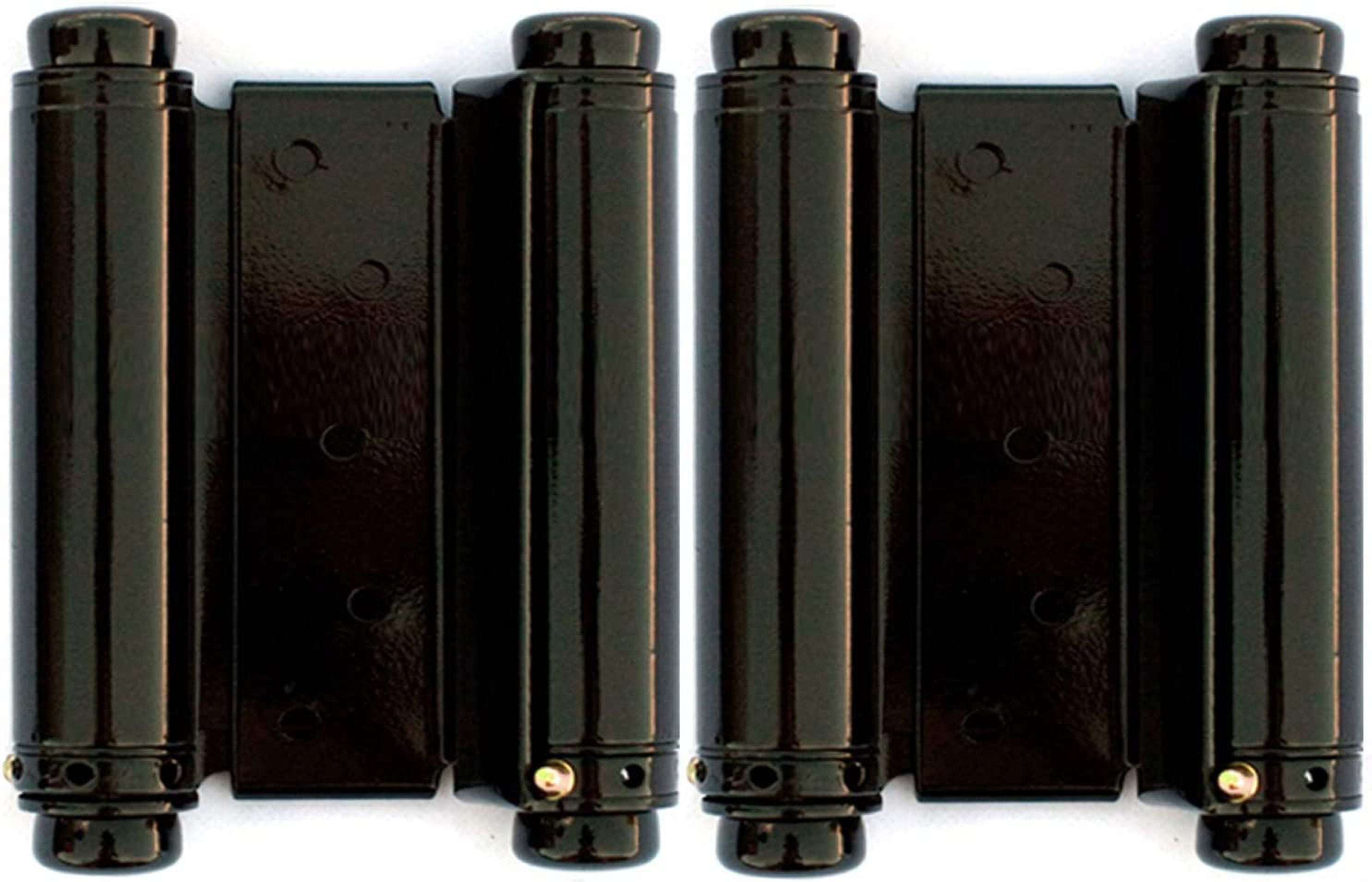 Door 5" Spring Hinge in Black Finish Double Acting Barrel Spring Hinge ...