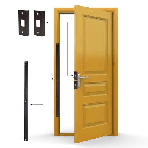 Door Armor Mini - 3-Piece Door Security Kit, Made in USA, Door Kick-in ...