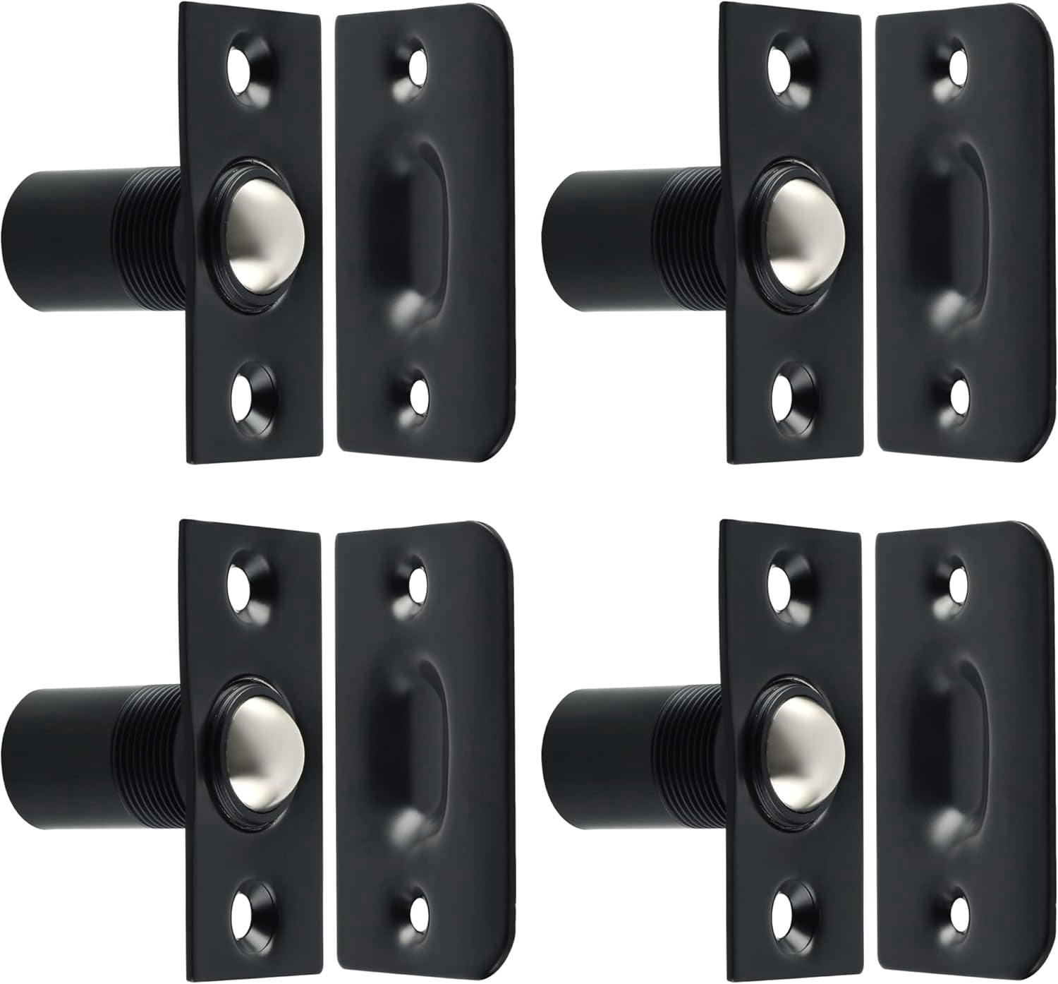 Door Ball Catch,Drive in Ball Catches with Strike Plate for Closet ...