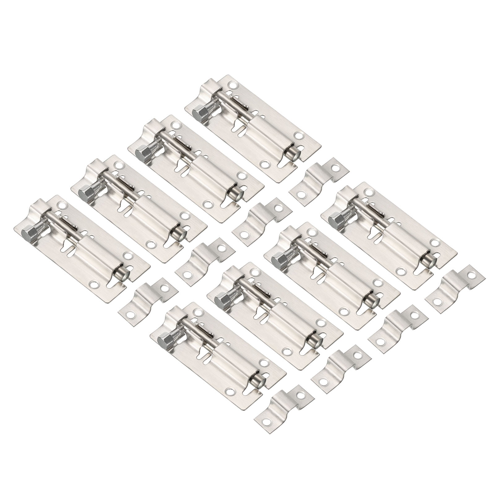 Door Barrel Bolt Latch 3 Inch, 8 Pack Stainless Steel Security Latch ...