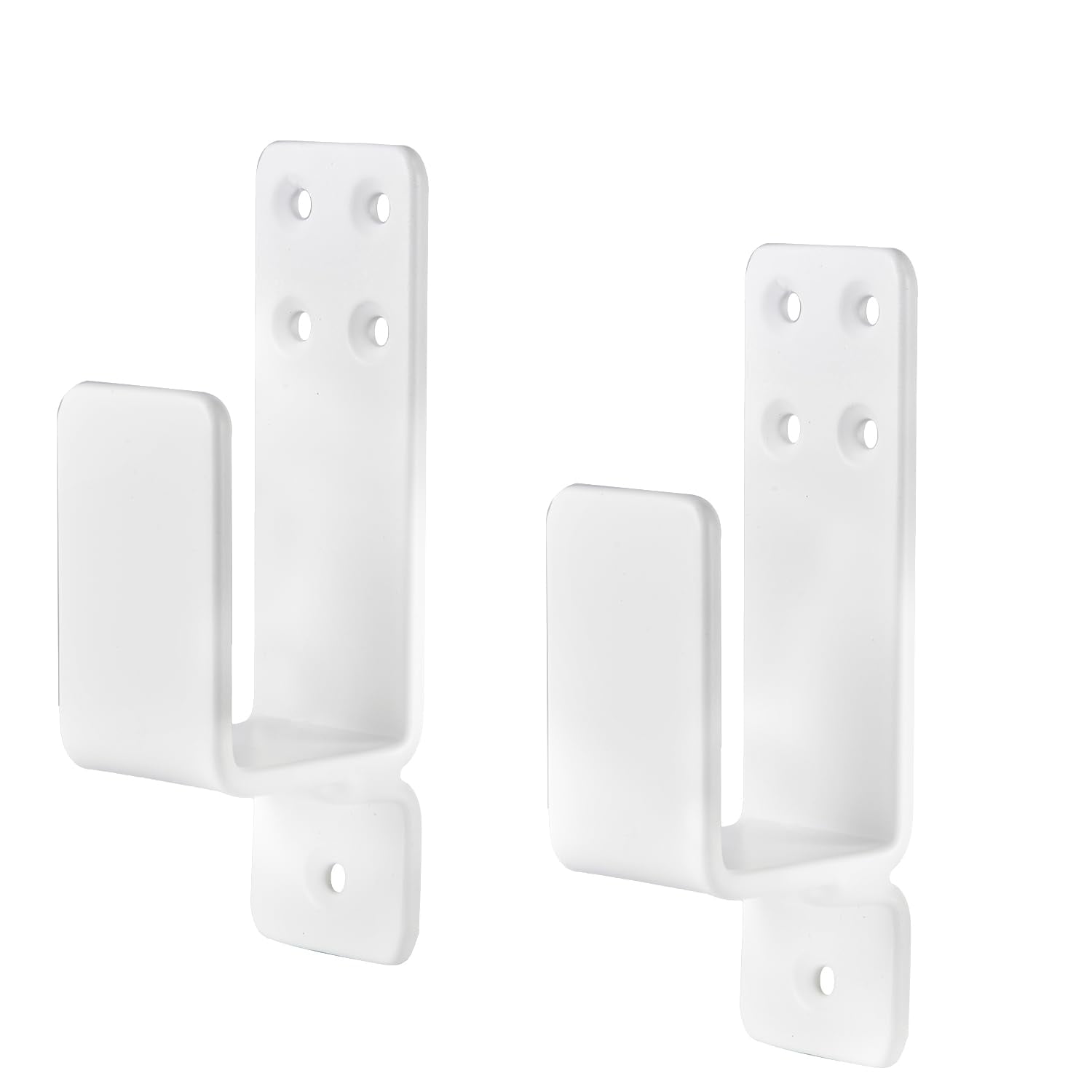 Door Barricade Brackets, 2 Pack Drop Open Bar Holder for Home Security ...