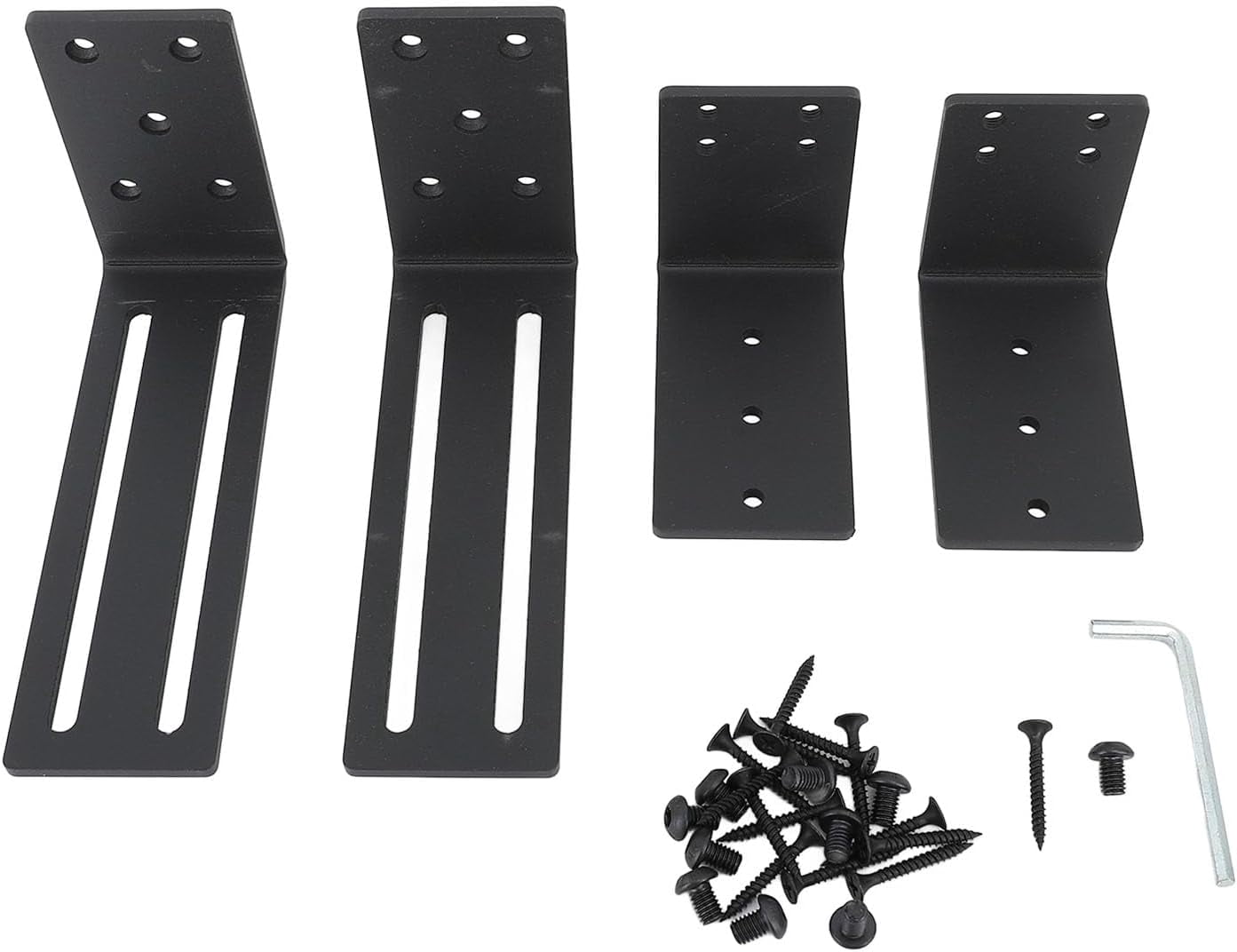 Door Barricade Brackets, Heavy Duty Drop Open Bar Holder Bracket for ...