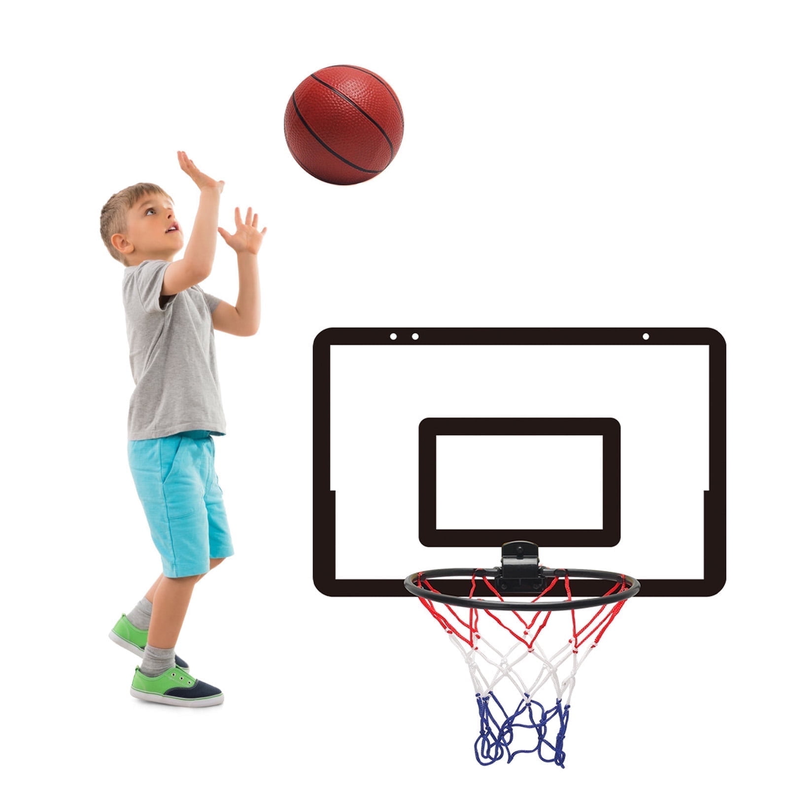 Door Basketball Hoop Mini Basketball Hoop for Door,Over The Door ...