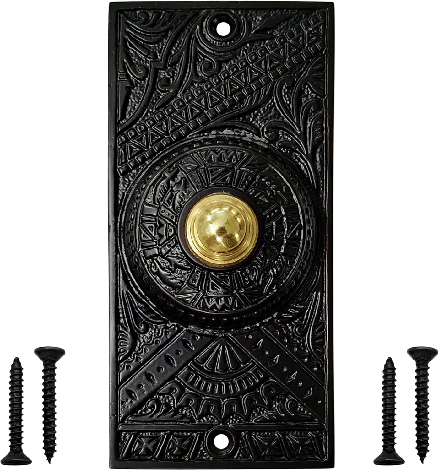 Door Bell Button Bell Push Button Doorbell Chime Wired - Doorbell ...