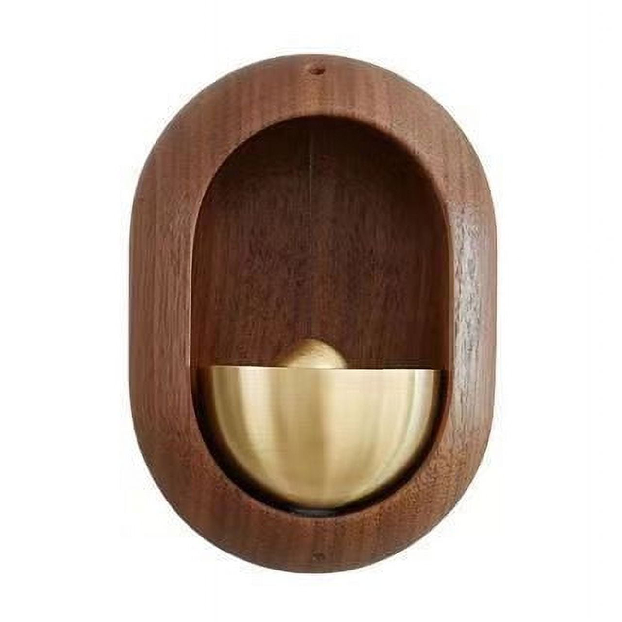Door Bell Chime Box Qwtwty Brass Solid Wood Dopamine Doorbell Brass ...