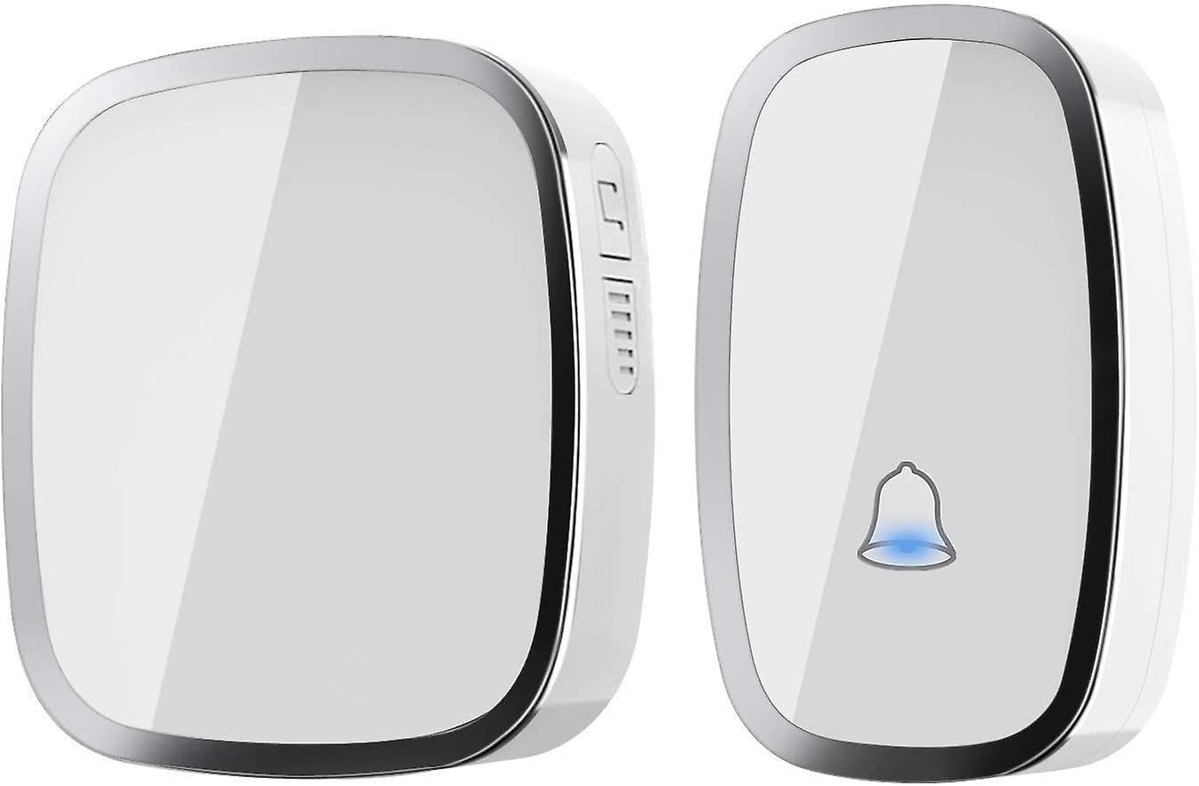 Door Bell,wireless Waterproof 300 Meters Range Chime Kit With Led Flash ...