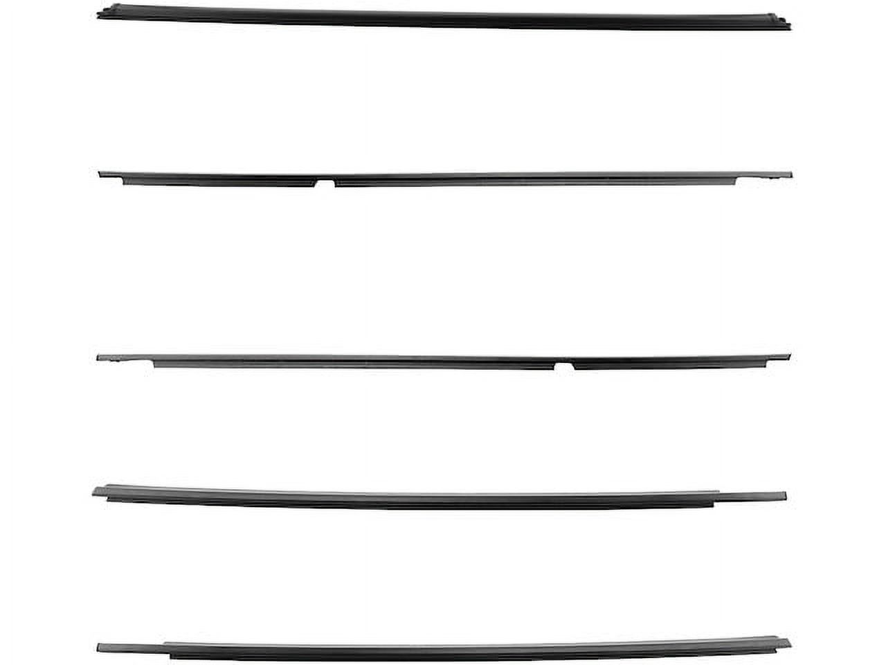 Door Belt Molding Set 5 Piece Set - Compatible with 2003 - 2009 Toyota ...