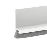 Door Bottom Sweep with Brush, Self-Adhesive Under Door Seal, Weather ...