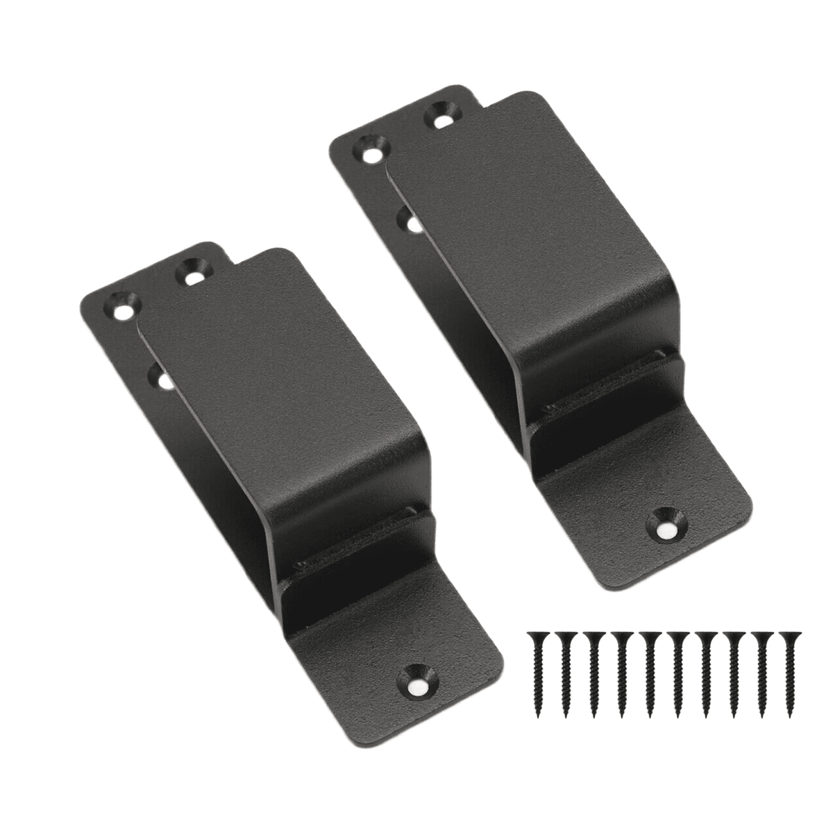 Door Brackets,2 Pack Drop Open Bar Holder for Home Security, 2X4 ...