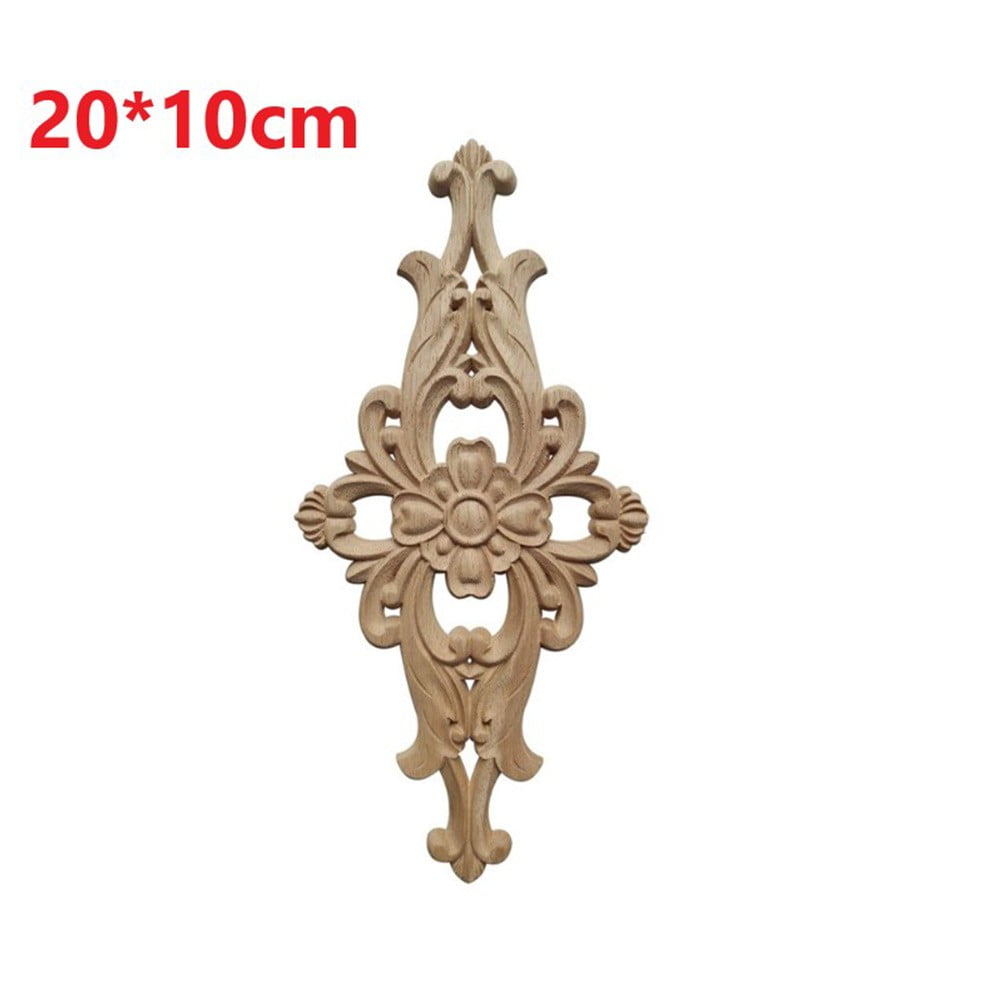 Door Cabinets Wood Applique European Wood Carving Onlay Applique Home ...