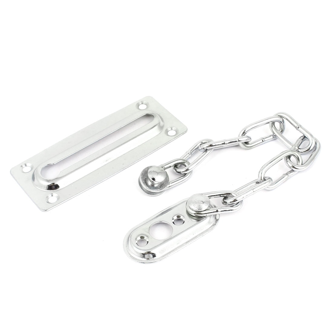 Door Chain Guard, Holzlrgus Sliding Fastener Security Lock, Silver ...