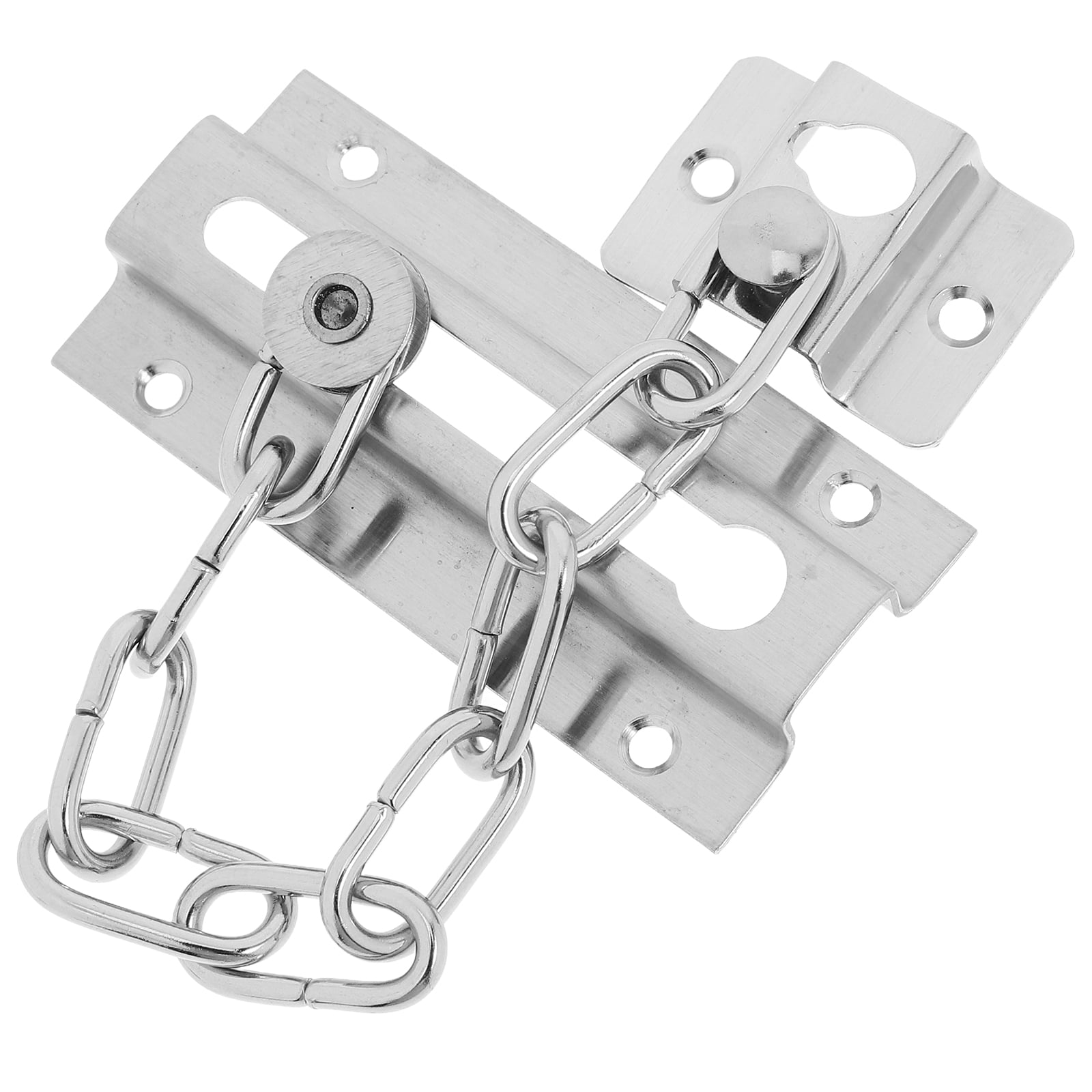 Door Chain Lock Door Latch Locks Metal Door Chain Door Guard with Lock ...