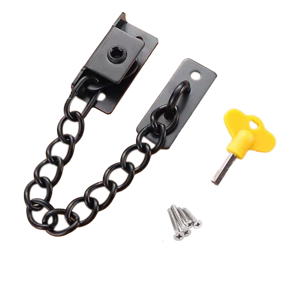 Door Chain Lock, Stainless Steel Security Chain Guard , Heavy Duty ...